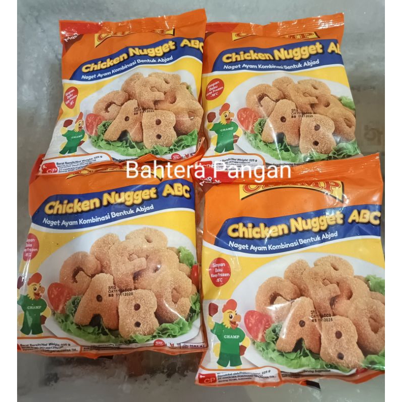 Jual Champ Chicken Nugget ABC 225gr | Nugget Champ | Shopee Indonesia