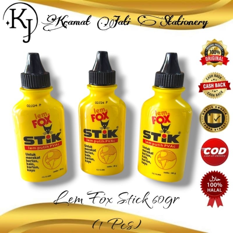 Jual Lem Fox Stick 60gr (1 Pcs) | Shopee Indonesia