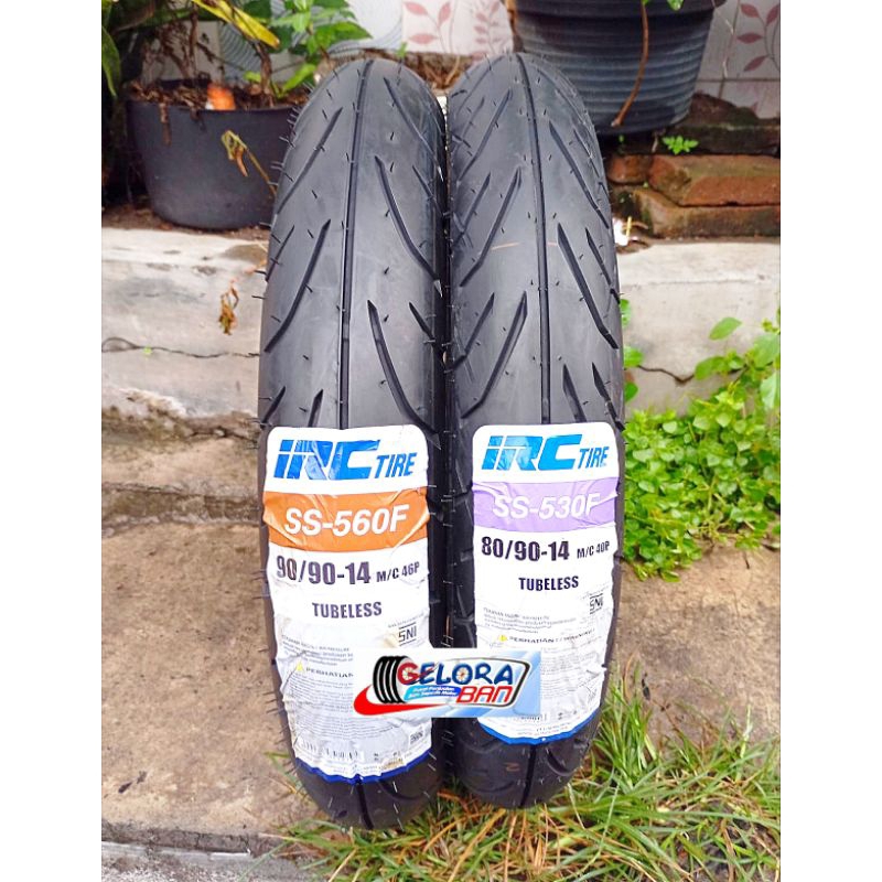 Jual Ban Matic Tubeles IRC Ss530f 80/90-14 Ban 90/90-14 Ban Montor Beat ...