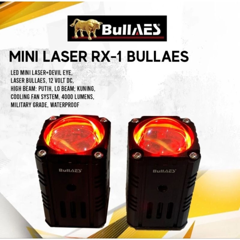 Jual Lampu tembak mini Laser RX-1 Bullaes 28watt 1sett | Shopee Indonesia