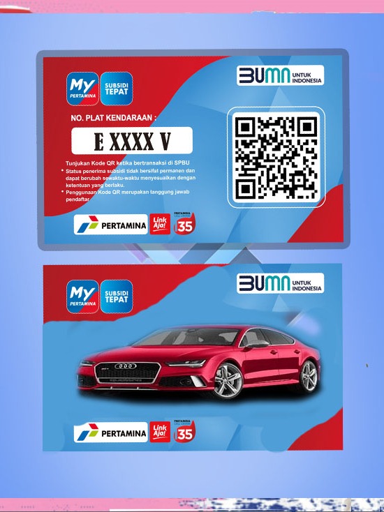 Jual Cetak Kartu My Pertamina id card Custome | Shopee Indonesia