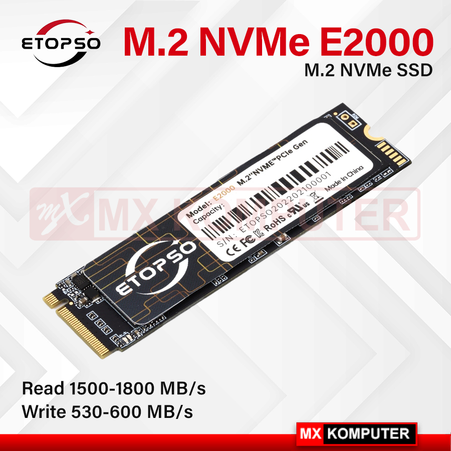 Jual SSD ETOPSO M.2 NVME PCIE 128GB 256GB 512GB 1TB | Shopee Indonesia
