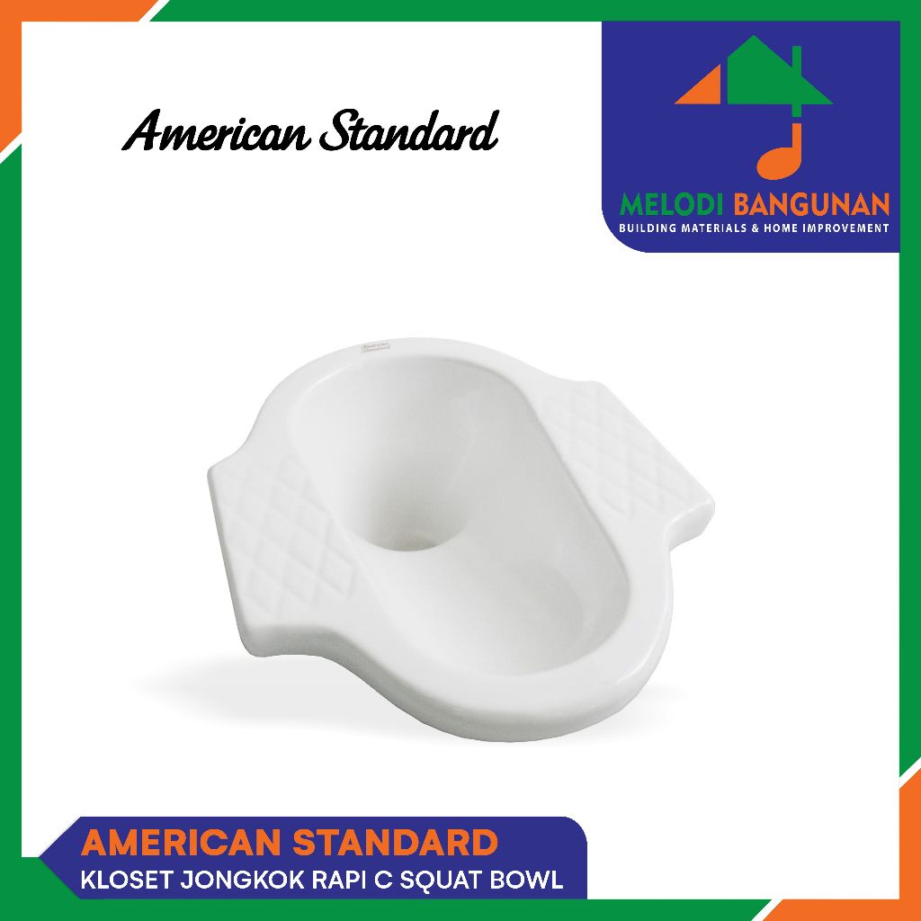 Jual American Standard - Closet + Kloset Jongkok + Toilet Squat Rapi C ...