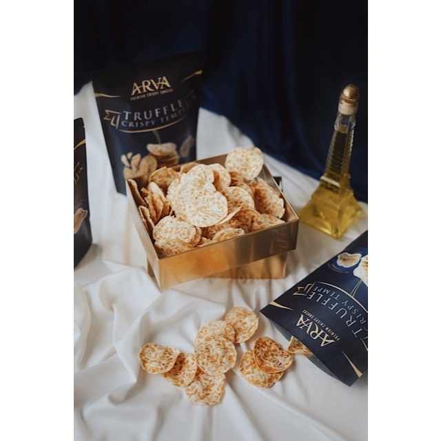 Jual Camilan / Makanan Ringan Arva Tempe Premium Crispy Snacks Non GMO ...