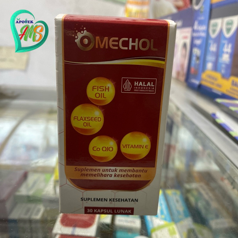 Jual Omechol 30 Kapsul | Suplemen Kesehatan | Fish Oil | Shopee Indonesia