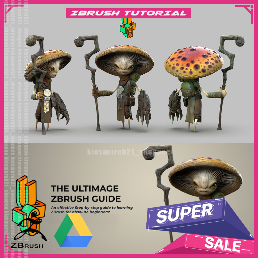 Jual Zbrush - The Ultimate Zbrush Guide Zbrush Pro Tutorial | Shopee Indonesia