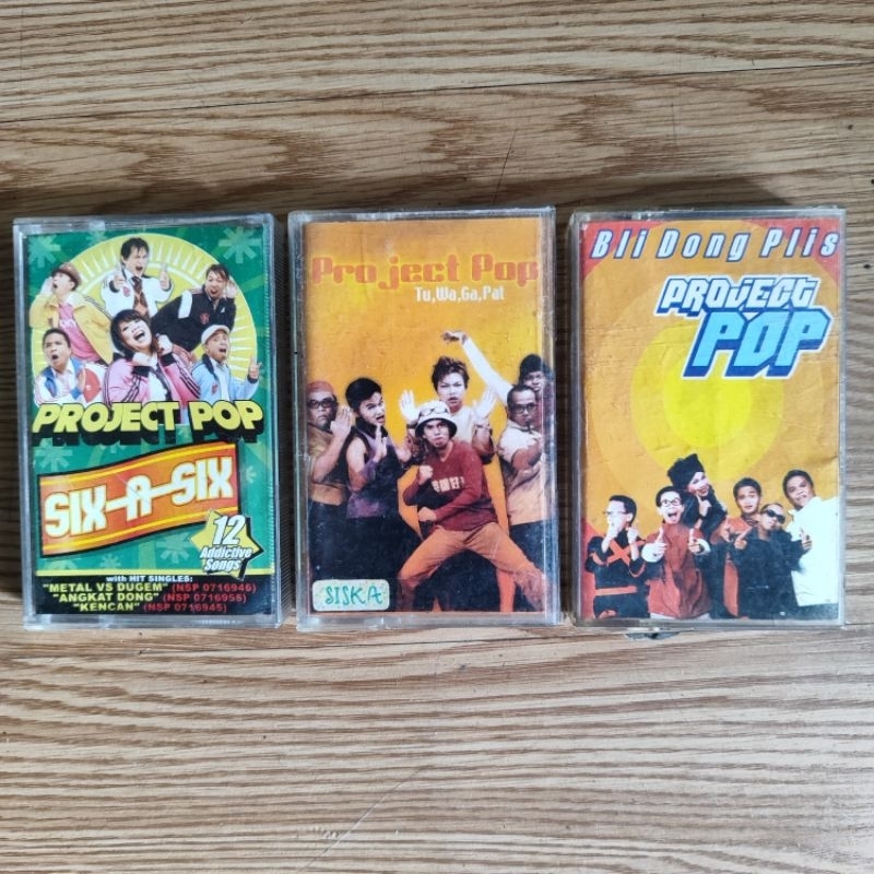 Jual kaset project pop | Shopee Indonesia
