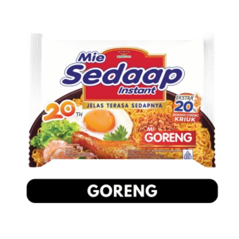 Jual Mie Sedaap Goreng 10 pcs Rasa Mie goreng kriuk, korean spicy ...