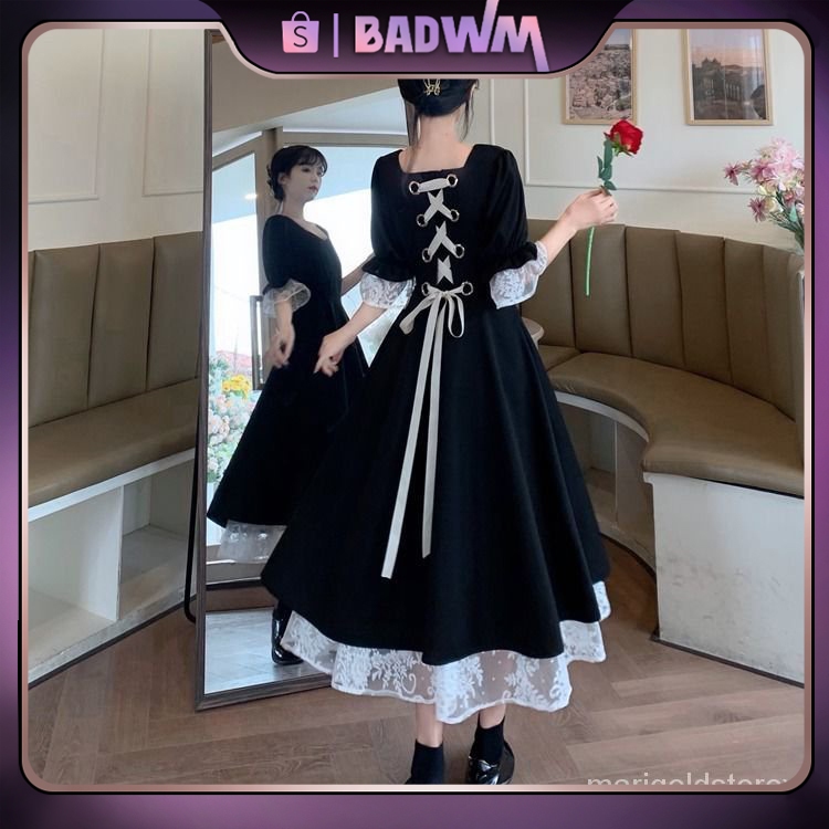 Jual [COD]DRESS KOREAN STYLE MIDI MAXI LONG DRESS LONG DRESS IMPORT ...