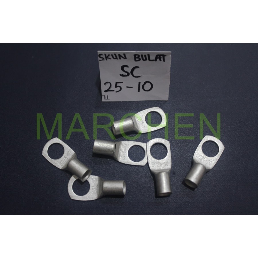 Jual Cable Lug / Kabel Skun SC / Skun Kabel SC 25-10 / Scun Cable 25 ...