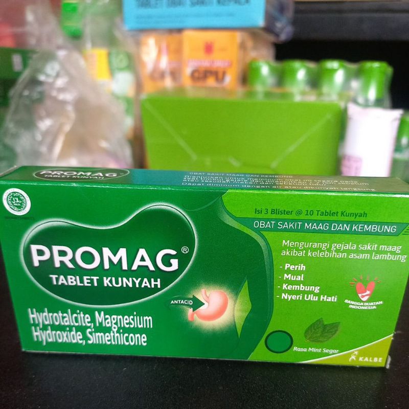 Jual Promag Tablet isi 3 strip | Shopee Indonesia