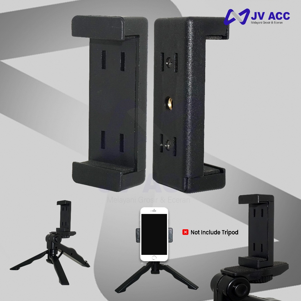Jual HOLDER U NEW MODEL UNTUK TONGSIS TRIPOD LAZY POD ALL TIPE HP ...