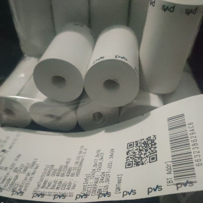 Jual Kertas Struk Kasir Thermal Roll Edc 58mm x 30mm full Kertas ...