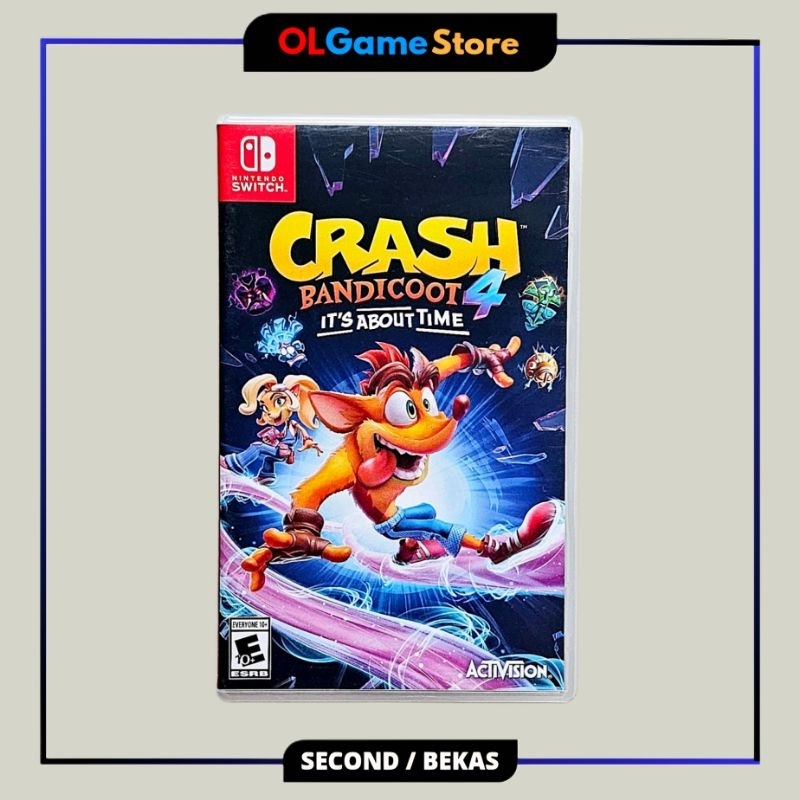 Jual Nintendo Switch Crash Bandicoot 4 It's About Time Switch | Shopee Indonesia