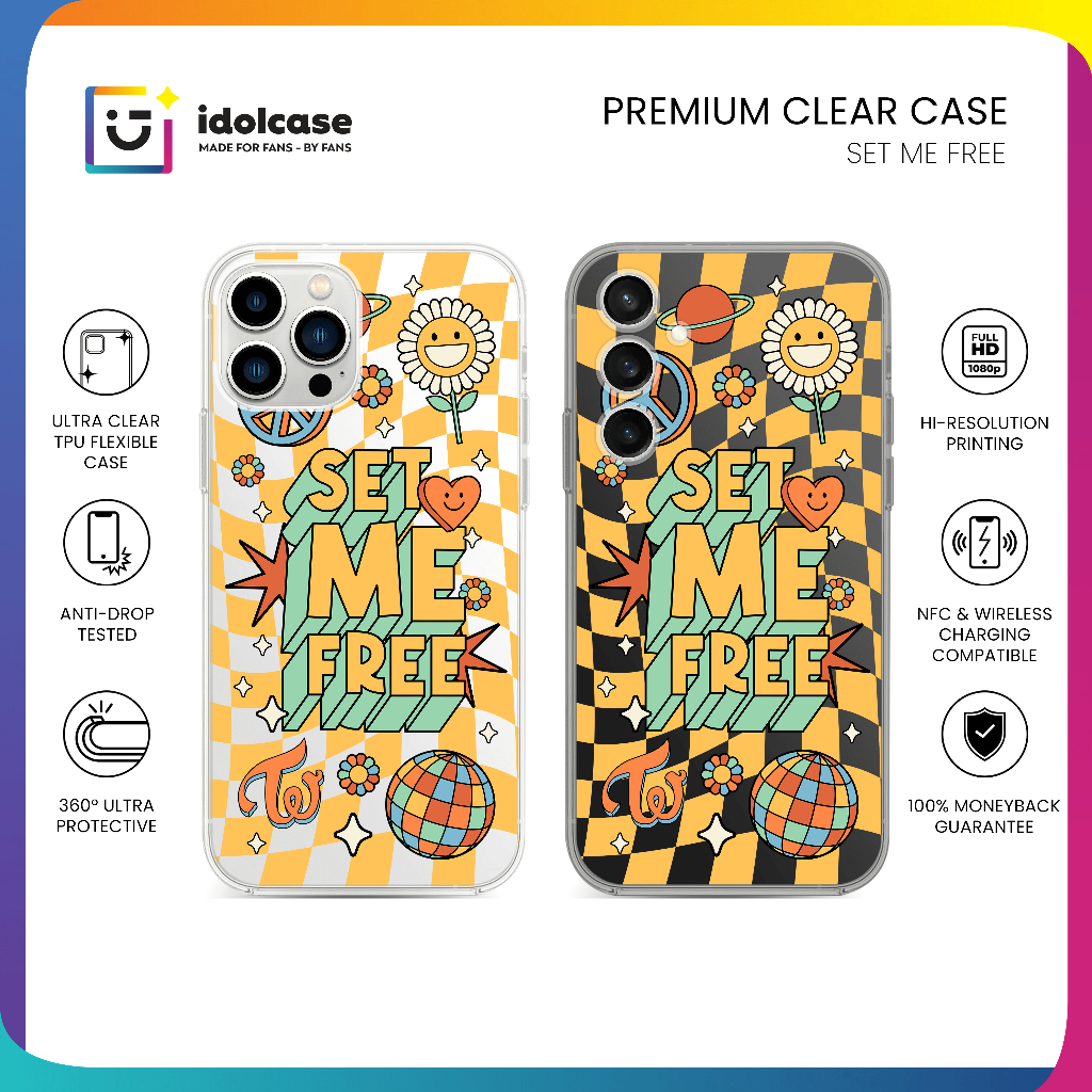 Jual Clear Case SET ME FREE Bahan Tebal NFC And Wireless Charging ...