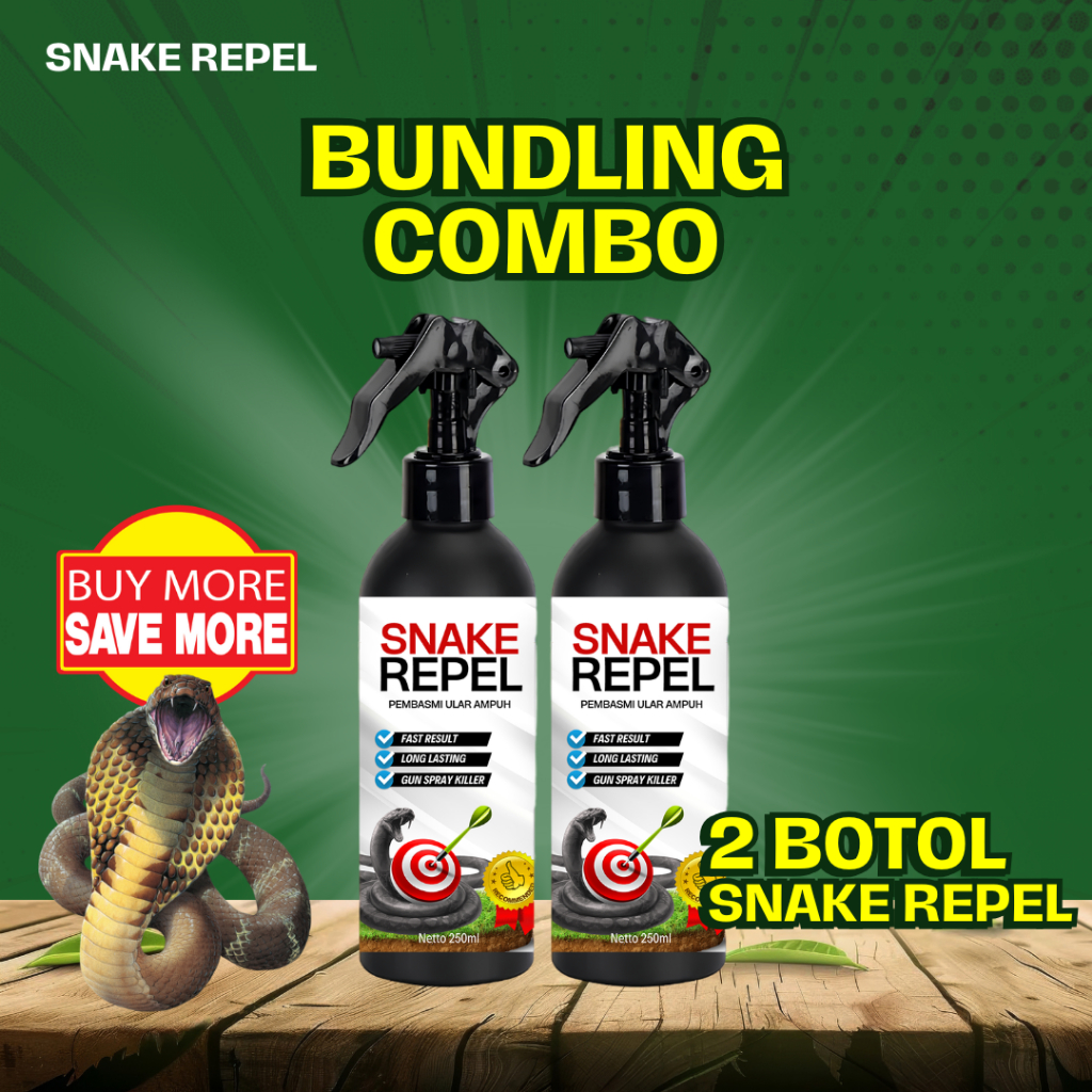 Jual PAKET BUNDLING SNAKE REPEL 2 BOTOL - Pembasmi Ular berantas ular ...