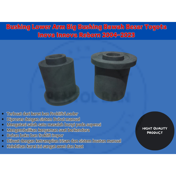 Jual Karet Bushing Lower Arm Big Bushing Bawah Besar Toyota Inova ...