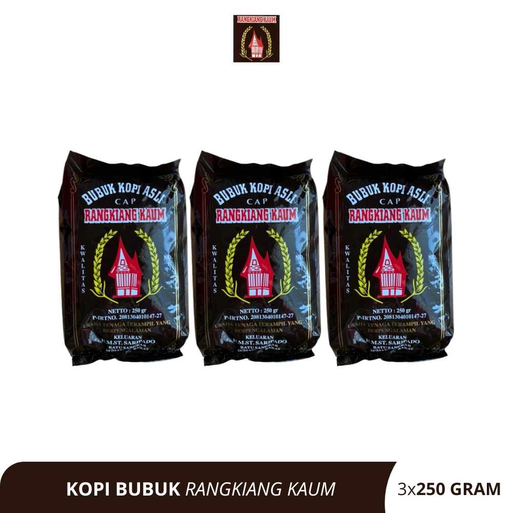 Jual RANGKIANG KAUM - Kopi Bubuk - 3 x 250 GRAM | Shopee Indonesia