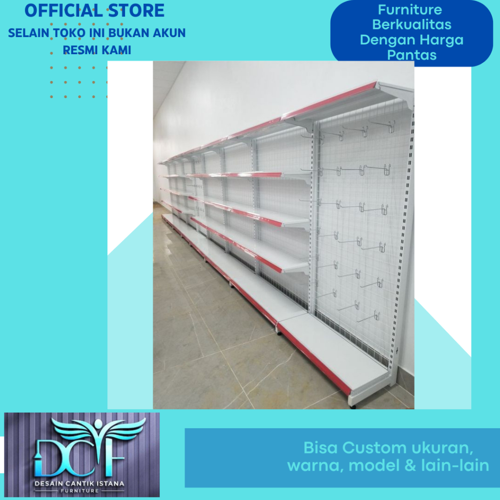 Jual Rak Display Toko Stationery, ATK, Mainan Anak, Baby Shop dan Pet ...
