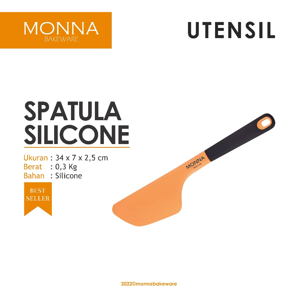 Jual Signora Spatula Silicone Monna Bakeware | Shopee Indonesia