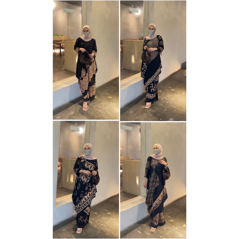 Jual BACA DESKRIPSI || Oneset rok motif batik kondangan wanita | Shopee ...