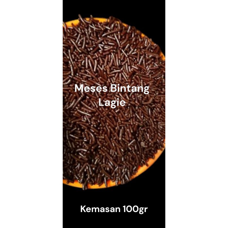 Jual Meses Coklat Enak merk Bintang "Lagie" Kemasan 100gr | Shopee ...
