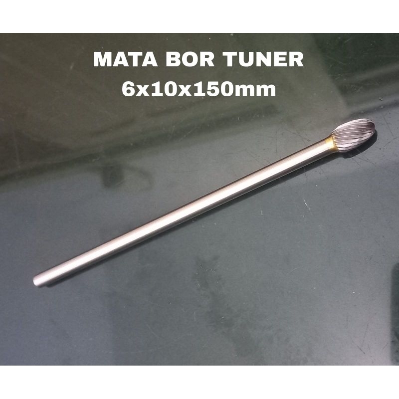 Jual Mata bor tuner tipe E 6x10x150 mm tungsten carbide burr | Shopee ...