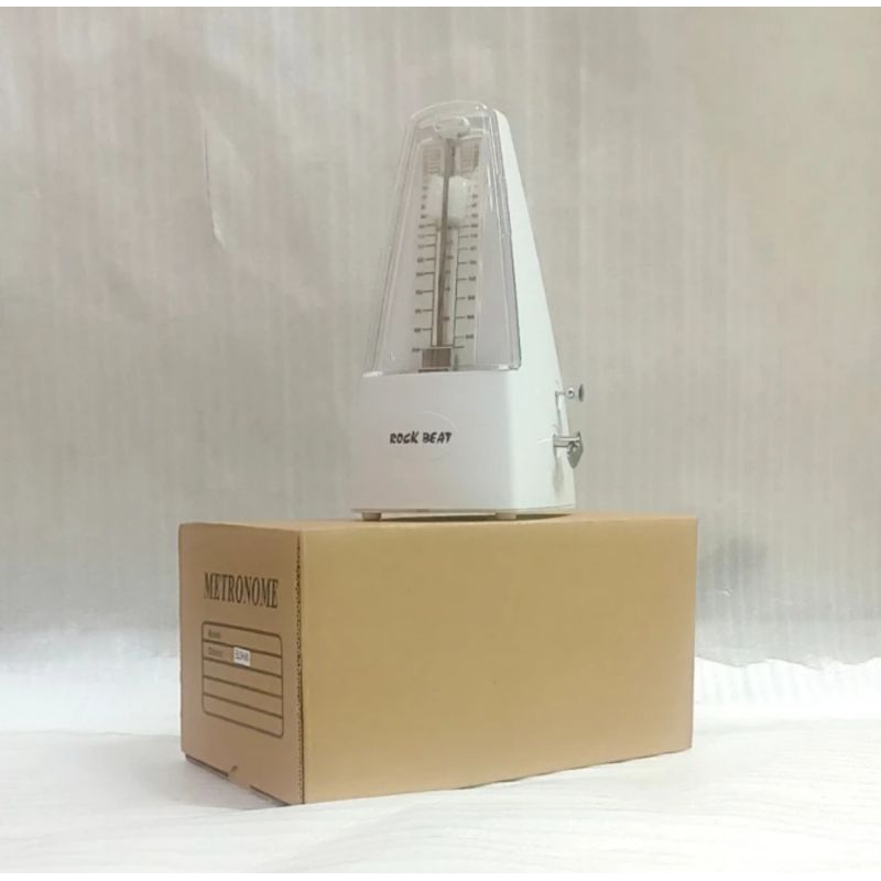 Jual Metronome Conductor Rock Beat White YWMR-300 | Shopee Indonesia
