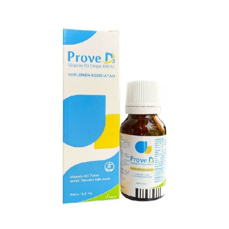 Jual Prove D3 Drop - Vitamin D3 400 IU Tetes 12.5 mL Untuk Dewasa Dan ...