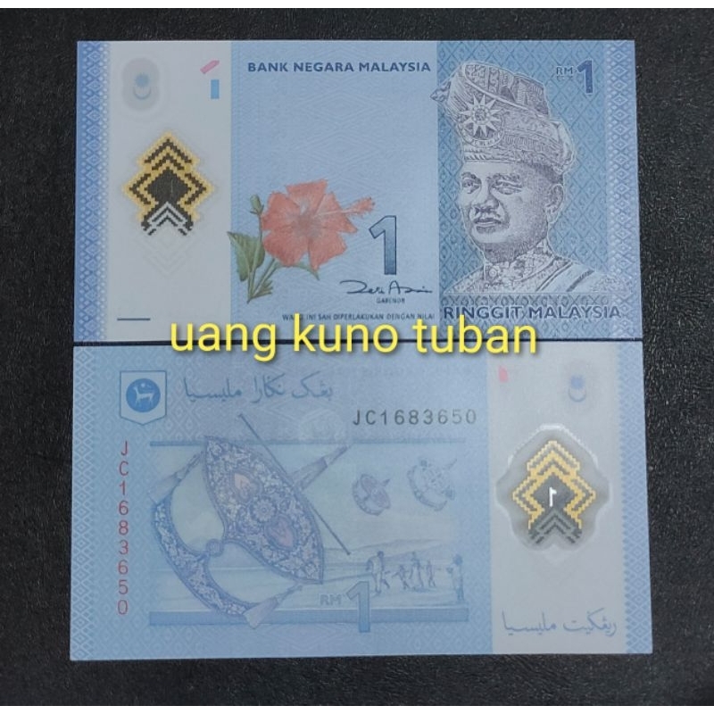 Jual uang asing 1 ringgit malaysia polymer | Shopee Indonesia