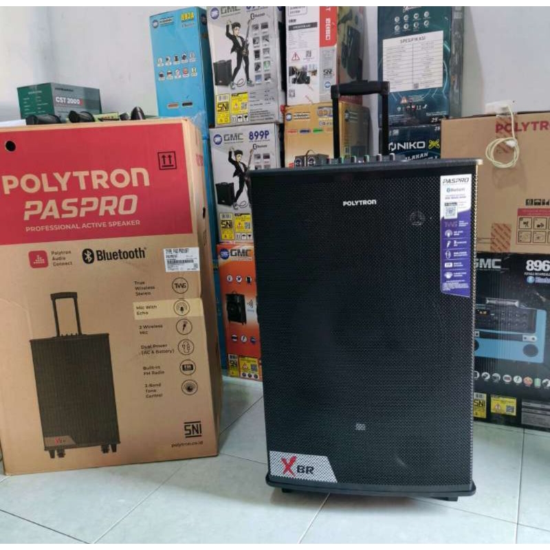 Jual SPEAKER POLYTRON PAS PRO 15F7 UKURAN 15 INCH FREE MIC WIRELES 2 ...