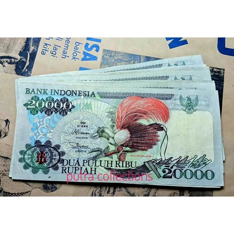 Jual 20 ribu rupiah cendrawasih 1992 #asli | Shopee Indonesia