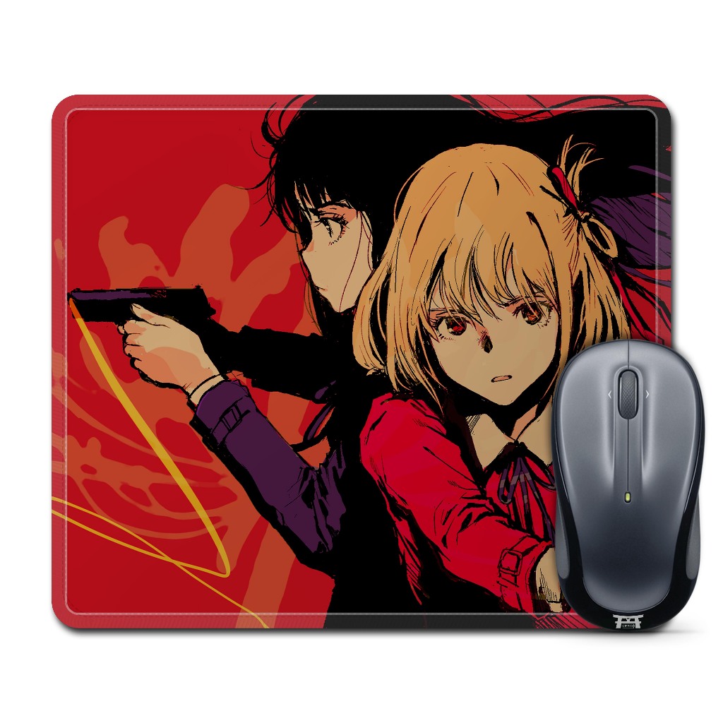 Jual Mouse pad gaming anime CHISATO X TAKINA GUN - RYCORIS RECOIL ...