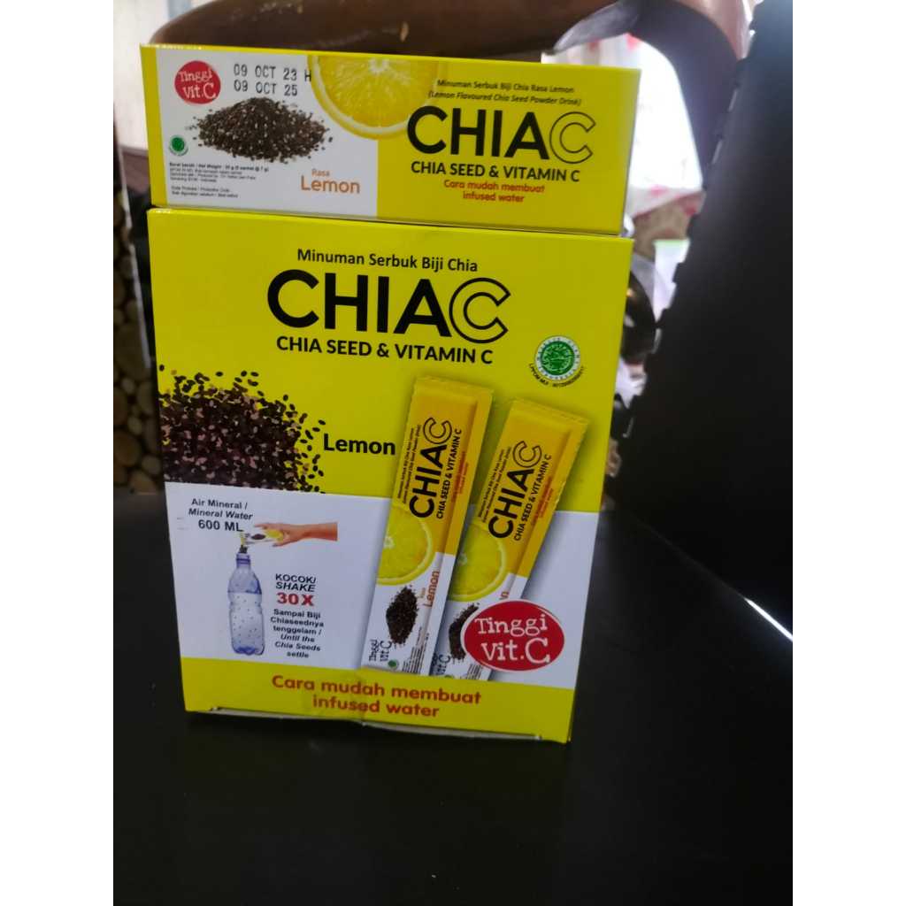 Jual ChiaC Chia Seed + Vitamin C Serbuk Biji Chia Rasa Lemon Membuat ...