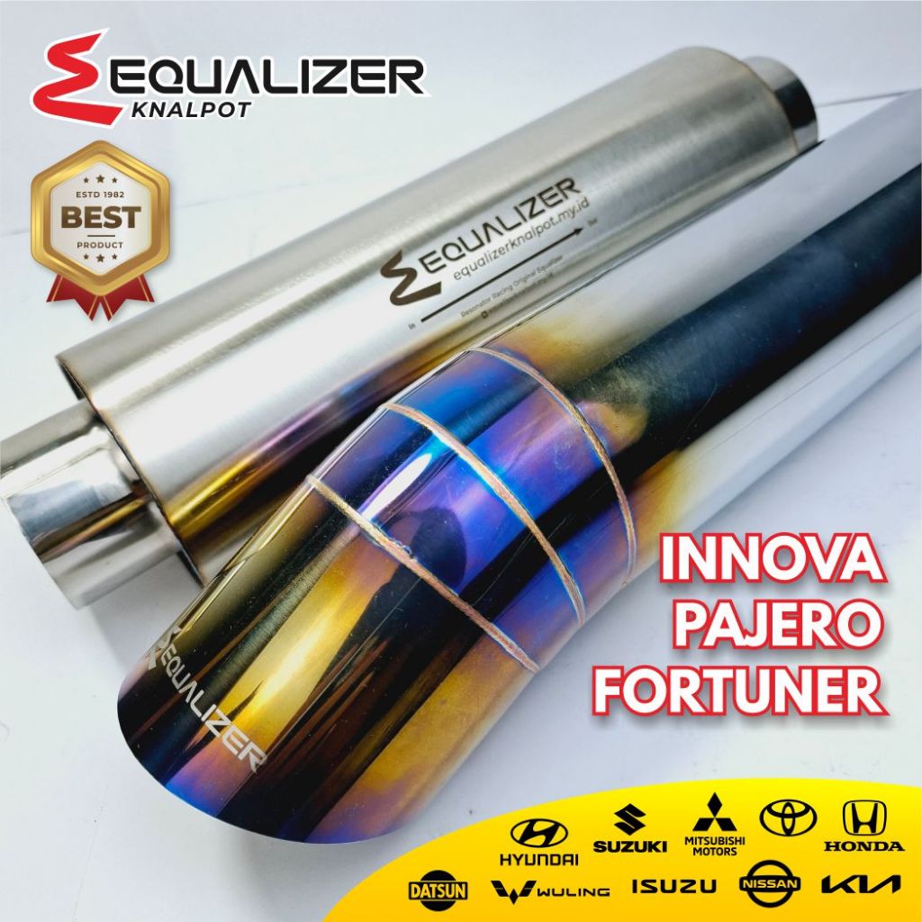 Jual Resonator Knalpot Mobil Tube Dan Tailpipe Diesel STAINLESS VIOLET ...