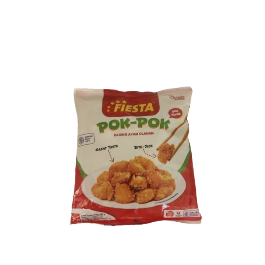 Jual Fiesta Chicken Pok Pok 400gr | Daging Ayam Pop Corn Kecil Siap ...
