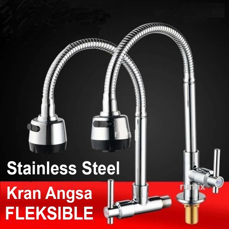Jual Trend - Kran Keran angsa flexible murah leher angsa stainless ...