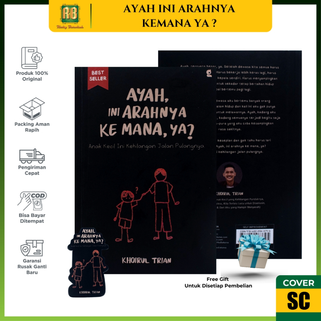 Jual Buku Novel ayah ini arahnya kemana ya buku novel original gramedia tentang ayah | Shopee ...