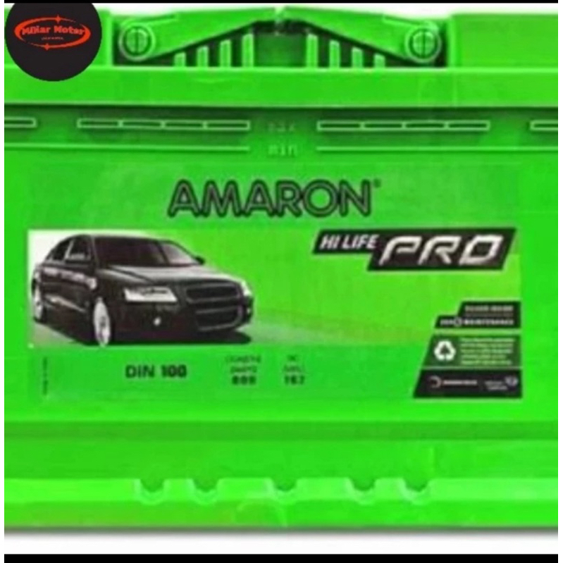 Jual Aki Kering Mobil Amaron Pro DIN100 60038 60044 LN5 12V 100Ah Palisade | Shopee Indonesia