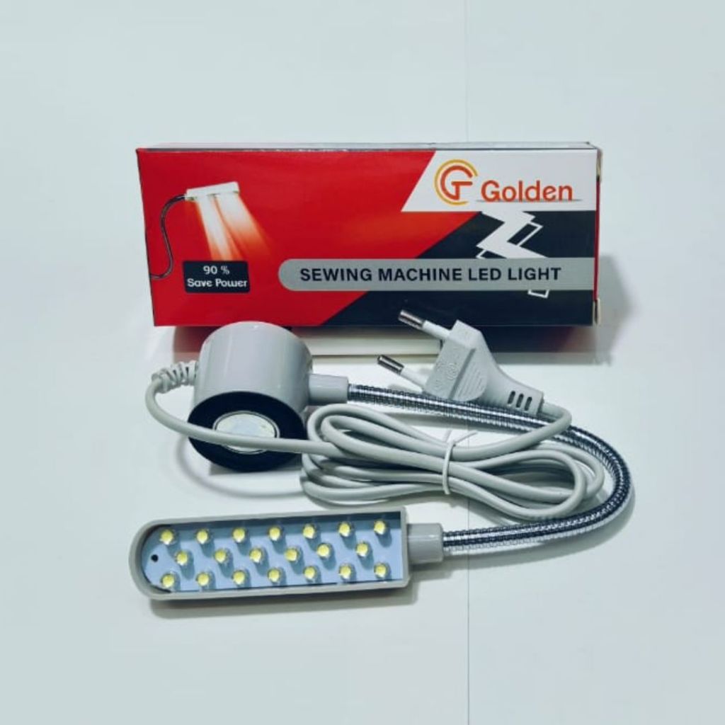 Jual LAMPU MAGNET LED MESIN JAHIT GOLDEN C820MP | Shopee Indonesia