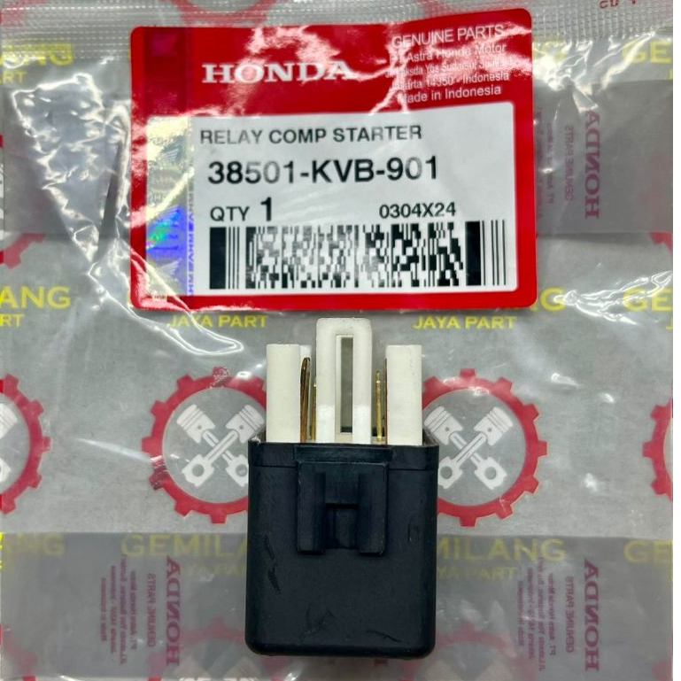 Jual 38501-KVB-901 Bendik relay switch starter Vario 110 Beat karbu ...