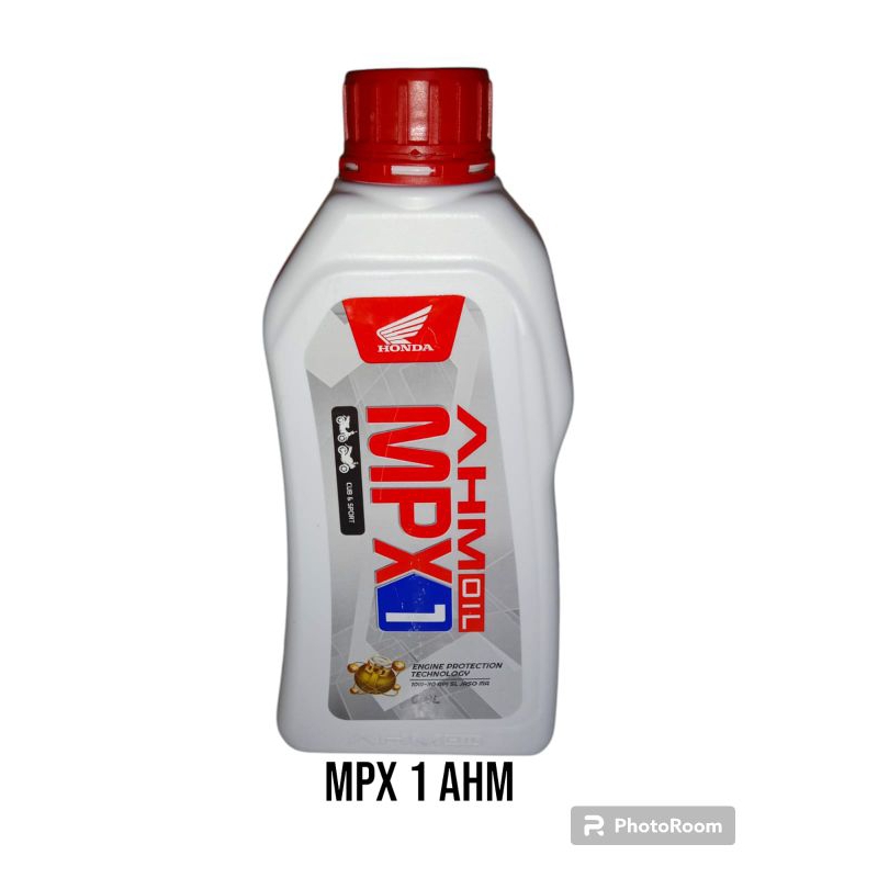 Jual MPX 1 oli motor MPX 1 AHM oil Honda 800ml 10w-30 original | Shopee ...