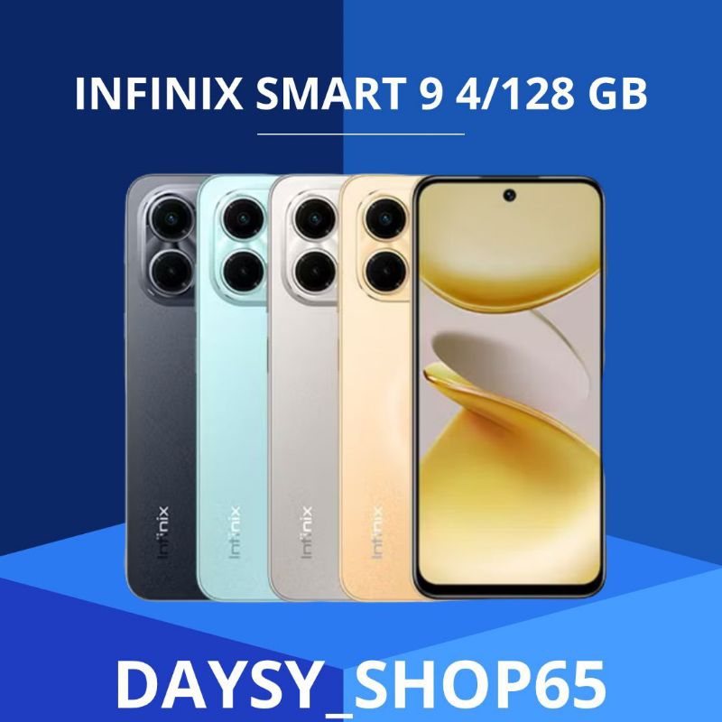Jual Infinix Smart 9 4/128 GB New Garansi resmi | Shopee Indonesia
