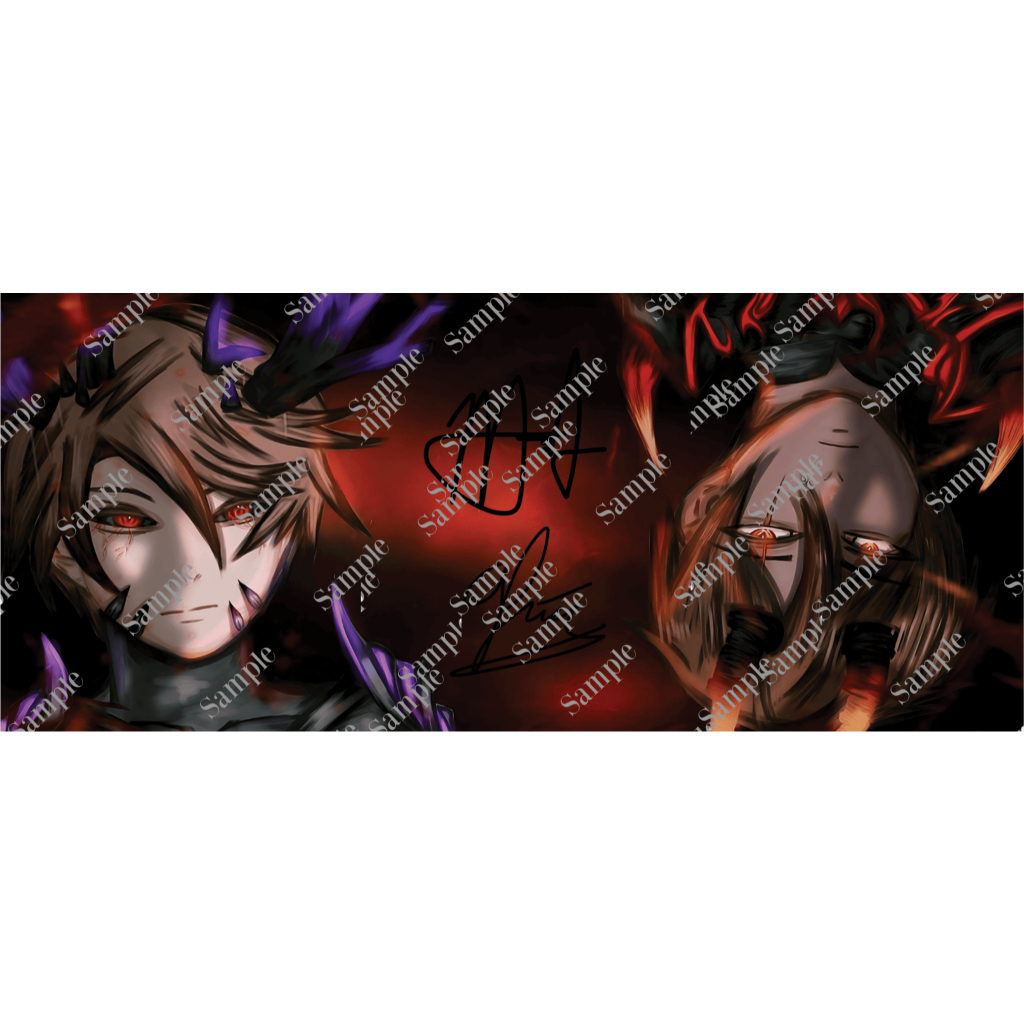 Jual Mousepad 70cm x 30cm Elestial(UBI) X PepPey(ZERO) + Tanda Tangan ...