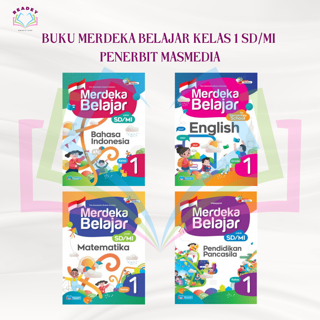 Jual [ORIGINAL] Buku Merdeka Belajar Kelas 1 SD/MI Penerbit Masmedia | Shopee Indonesia