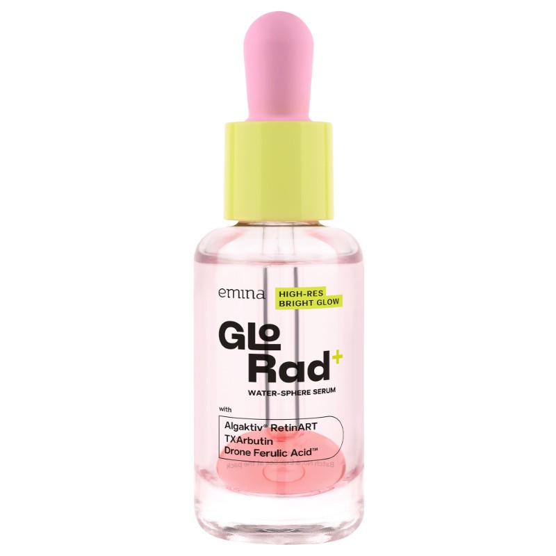 Jual Emina Glo Rad+ High-Res Bright Glow Water-Sphere Serum - 20ml ...