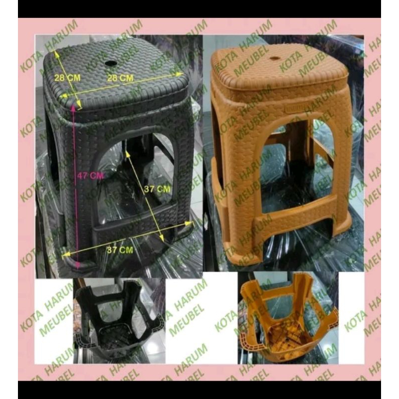 Jual bangku plastik dll kdb 10 des 2024 | Shopee Indonesia