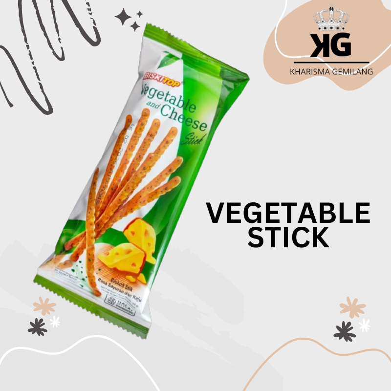 Jual BISKITOP - VEGETABLE STICK 50g Biskuit Anak Dewasa Enak Renyah ...