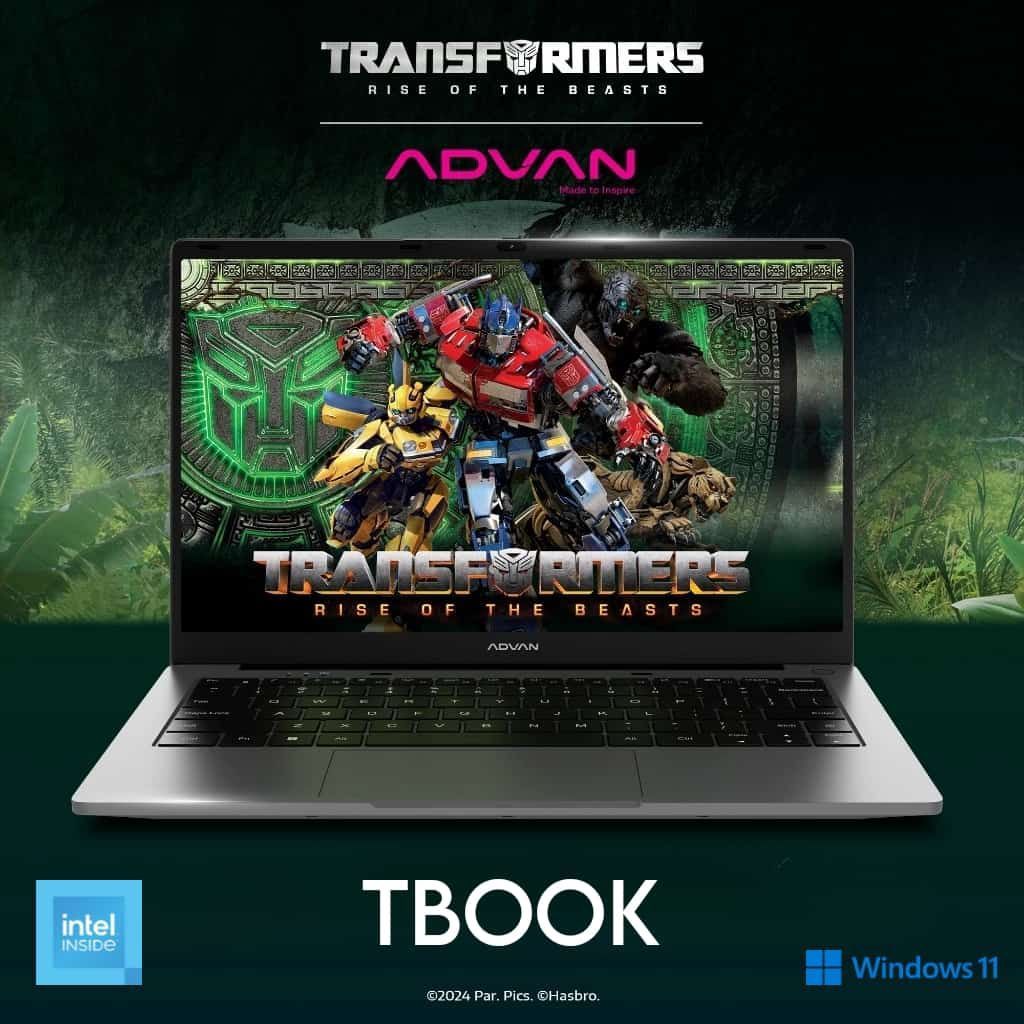 Jual ADVAN T-BOOK X TRANSFORMERS | Shopee Indonesia