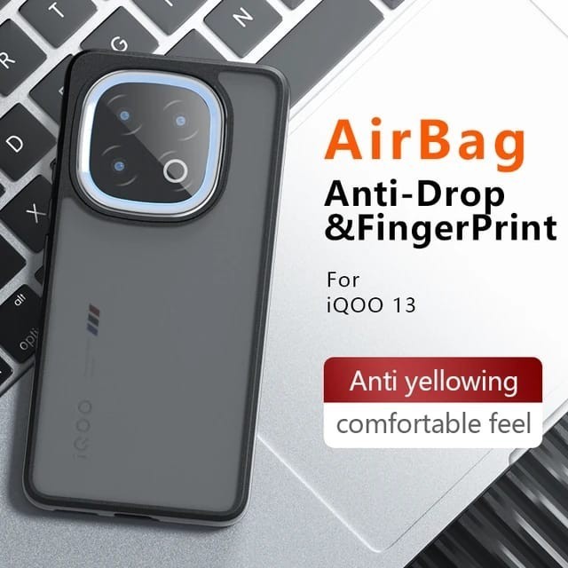 Jual Vivo IQOO 13 Hard Case Frosted Original Anti Yellow Soft Cover ...